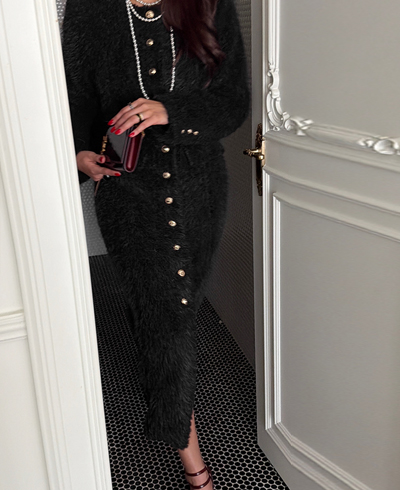 티센드 뽀글이퍼타이원피스 | 줄로그 JULLLOG