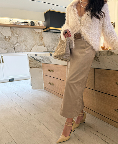 케온트 스웨이드스커트 | 줄로그 JULLLOG